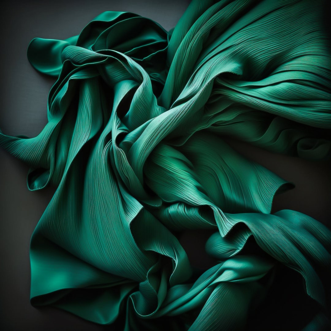 Flowing Silk Digital Backdrop Overlay GREEN Silk Digital Backdrops for ...