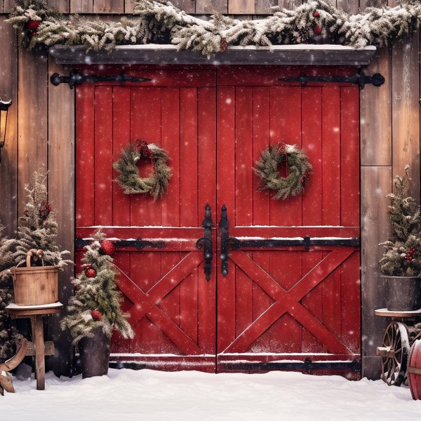 Barn Door Backdrop - Etsy