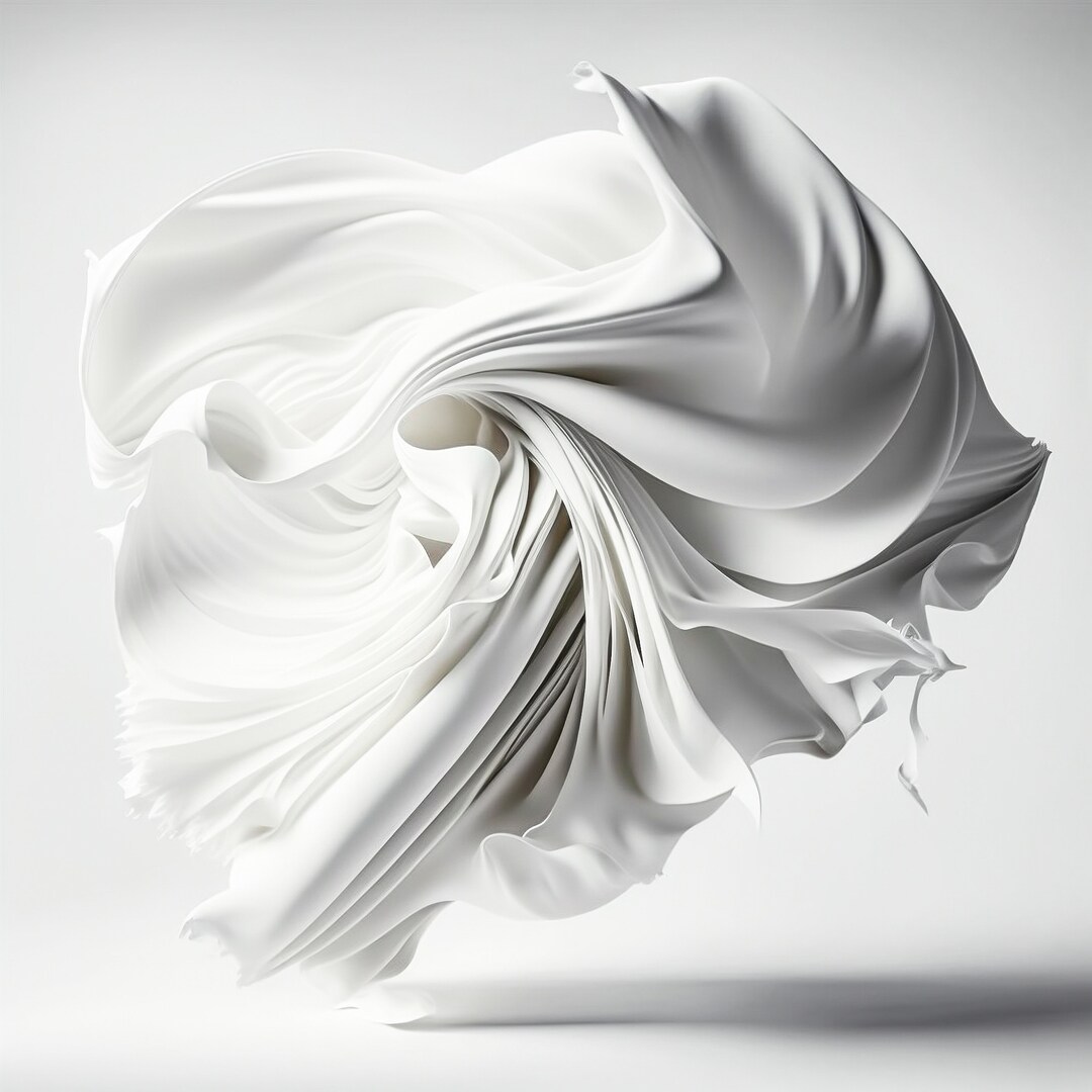 Flowing Silk Digital Backdrop Overlay White Twist Digital Backdrops for ...