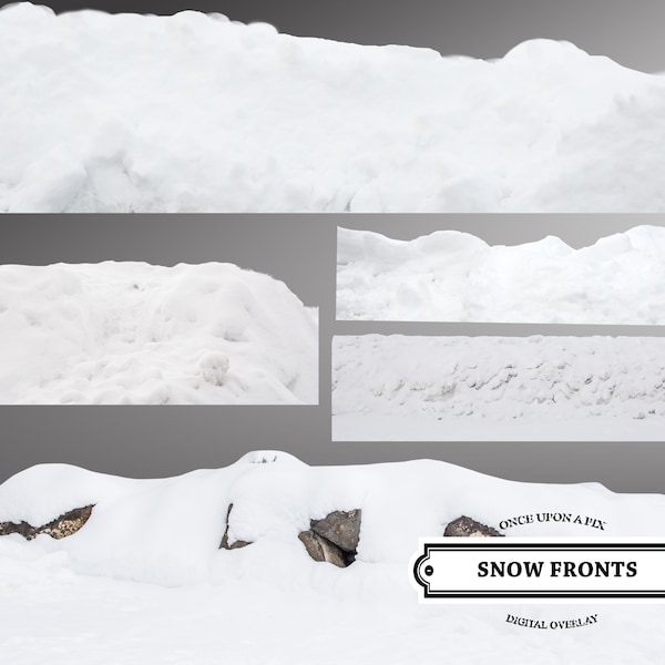 Snow Overlay - Etsy