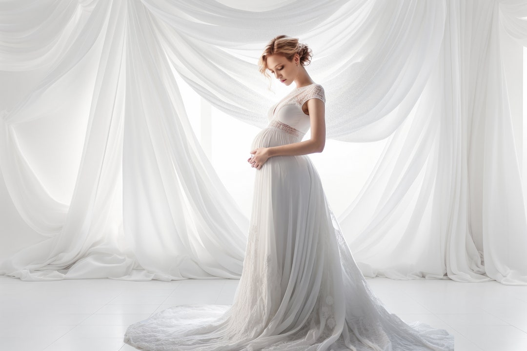 Backlit Window Digital Backdrop White Room Photoshop Overlays Portrait ...