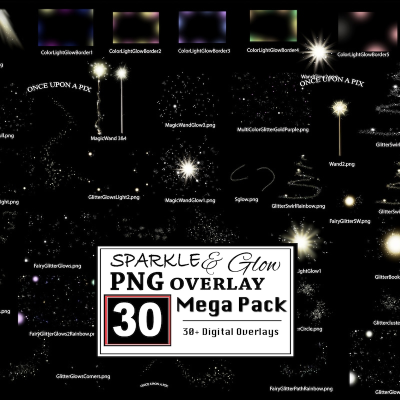 Pixie Dust Overlay - Etsy