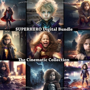 20+ Cinematic Superhero Digital Backgrounds Photo Digital Backdrops, CG ...
