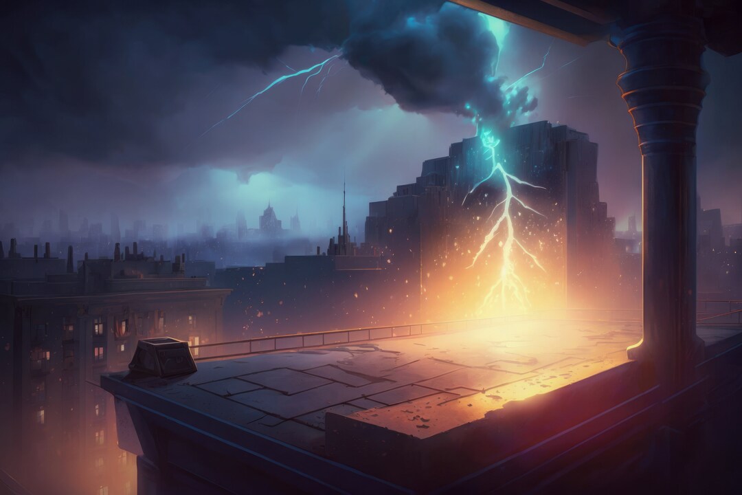 Light Burst Ledge Superhero Digital Background, Digital Backdrop ...
