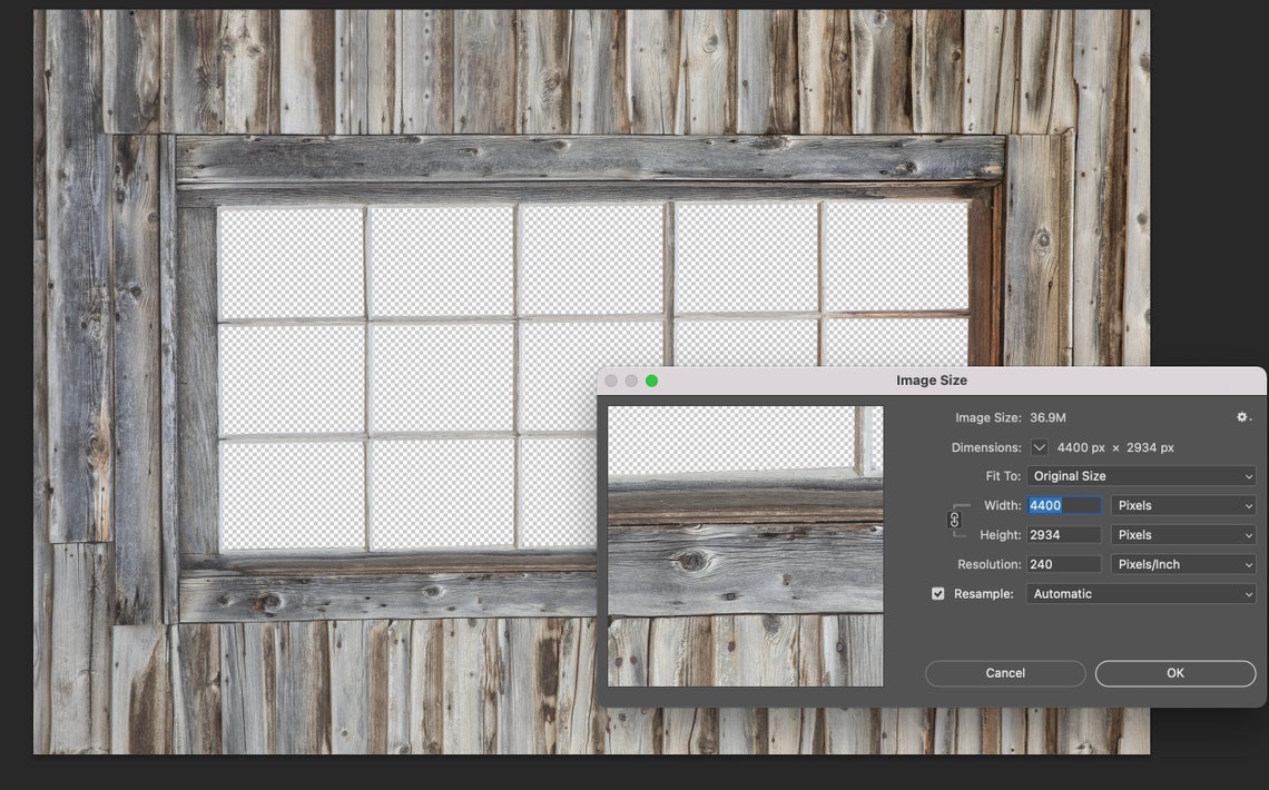 Large WINDOW Overlay Wooden Window Png Cut Out Ready to Use - Etsy