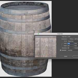 Barrel Digital Overlay, Wooden Barrel Png, Cut Out Ready to Use, Farm ...
