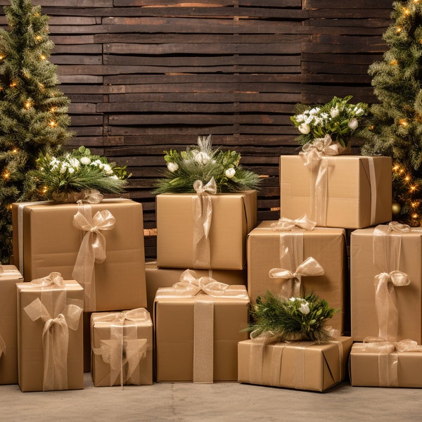 Christmas Photo Backdrop - Etsy