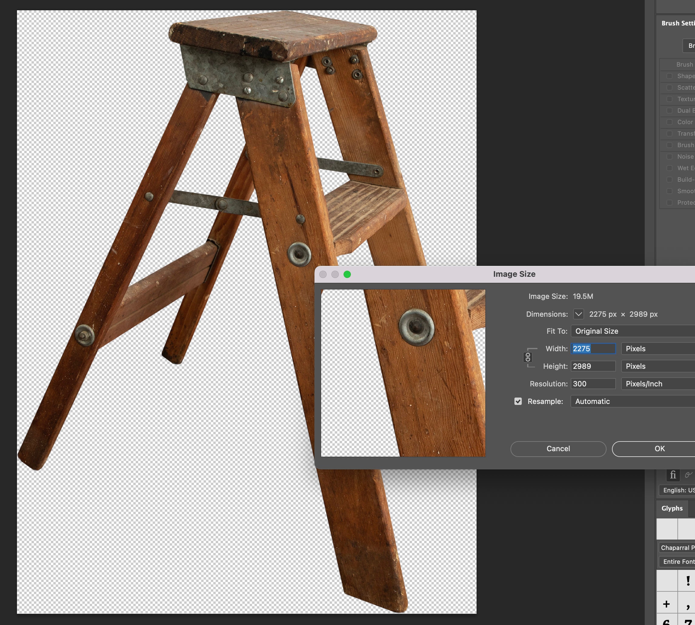Wood Step Ladder PNG Photoshop Overlay Old Wooden Ladder Cut - Etsy UK