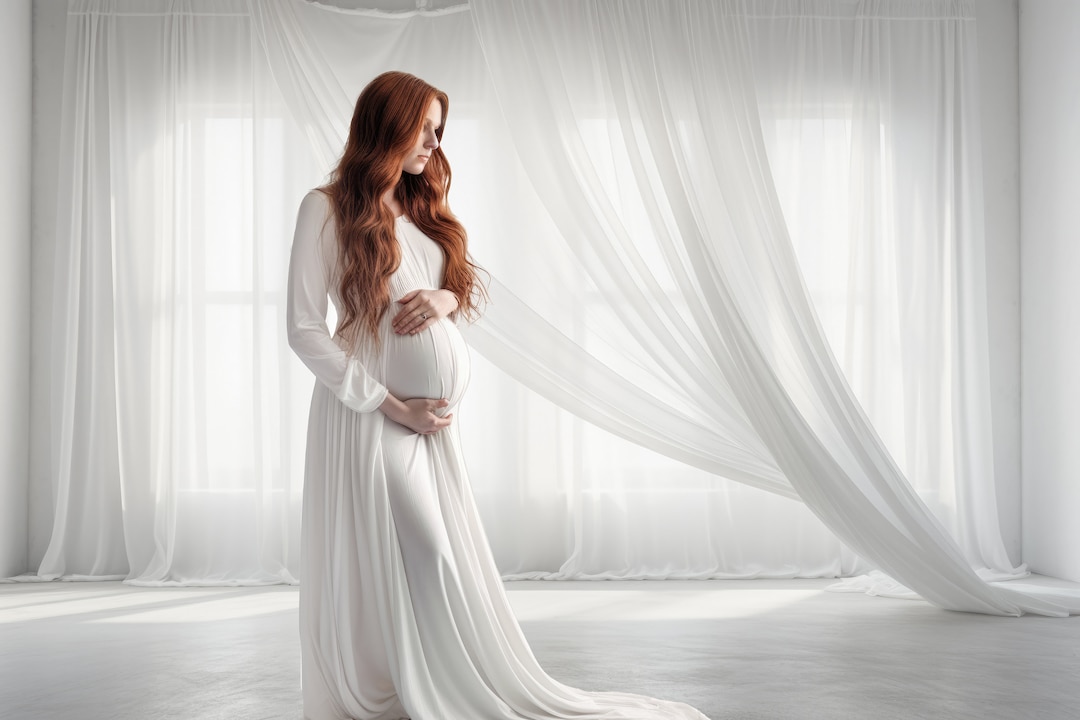 Backlit Window Digital Backdrop White Room Photoshop Overlays Portrait ...