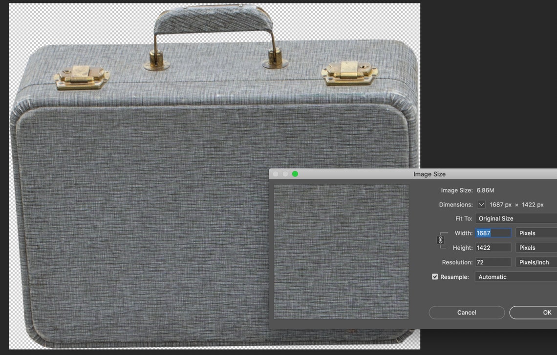Vintage Suitcase Digital Overlay PNG Travel Bag Valise | Etsy