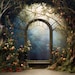 Digital Background Window Vines Digital Backdrop Fairy Tale Photography ...