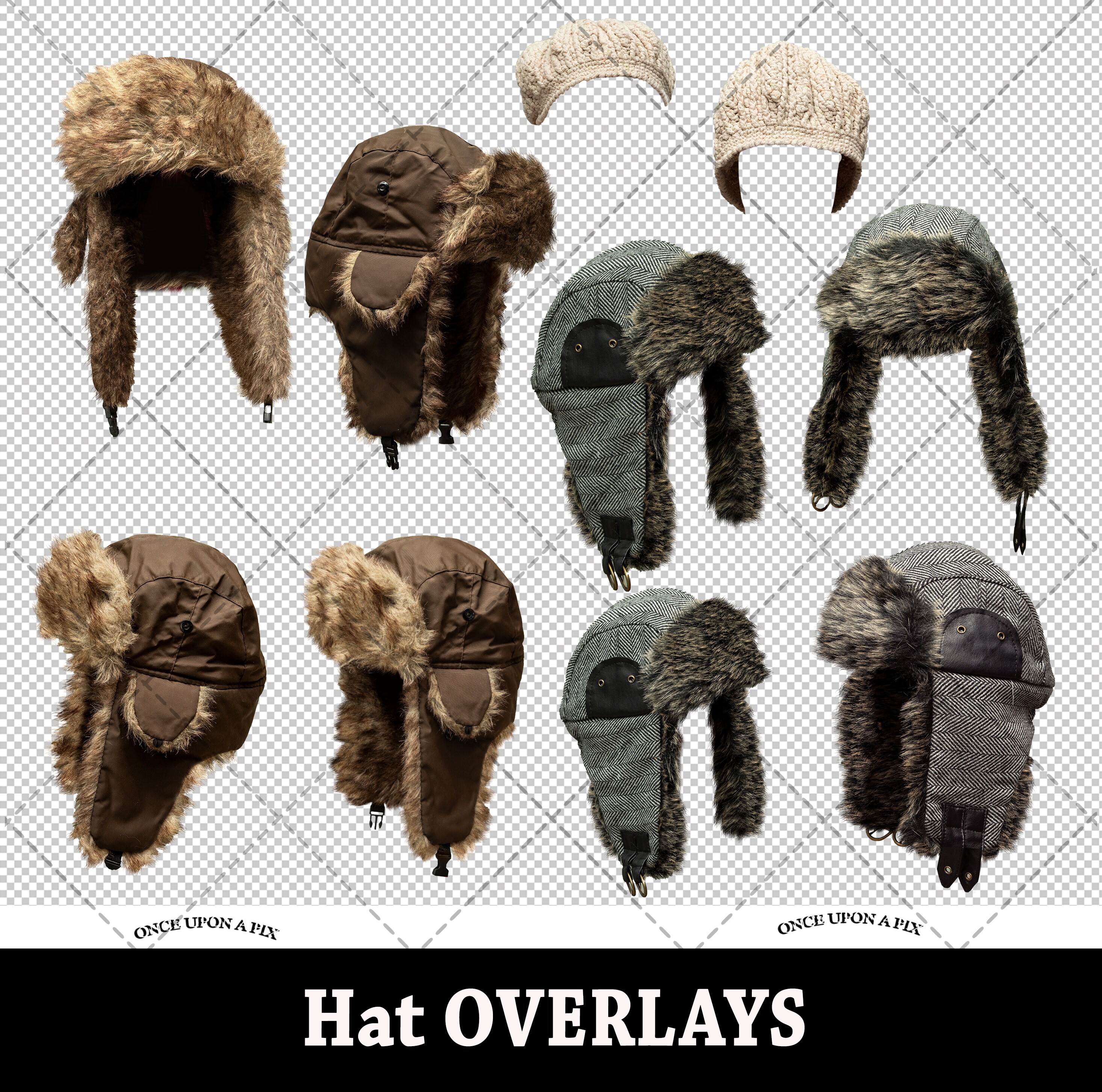 REAL Snow / Winter Photoshop Overlays, Falling Snow PNG, Winter Hats ...