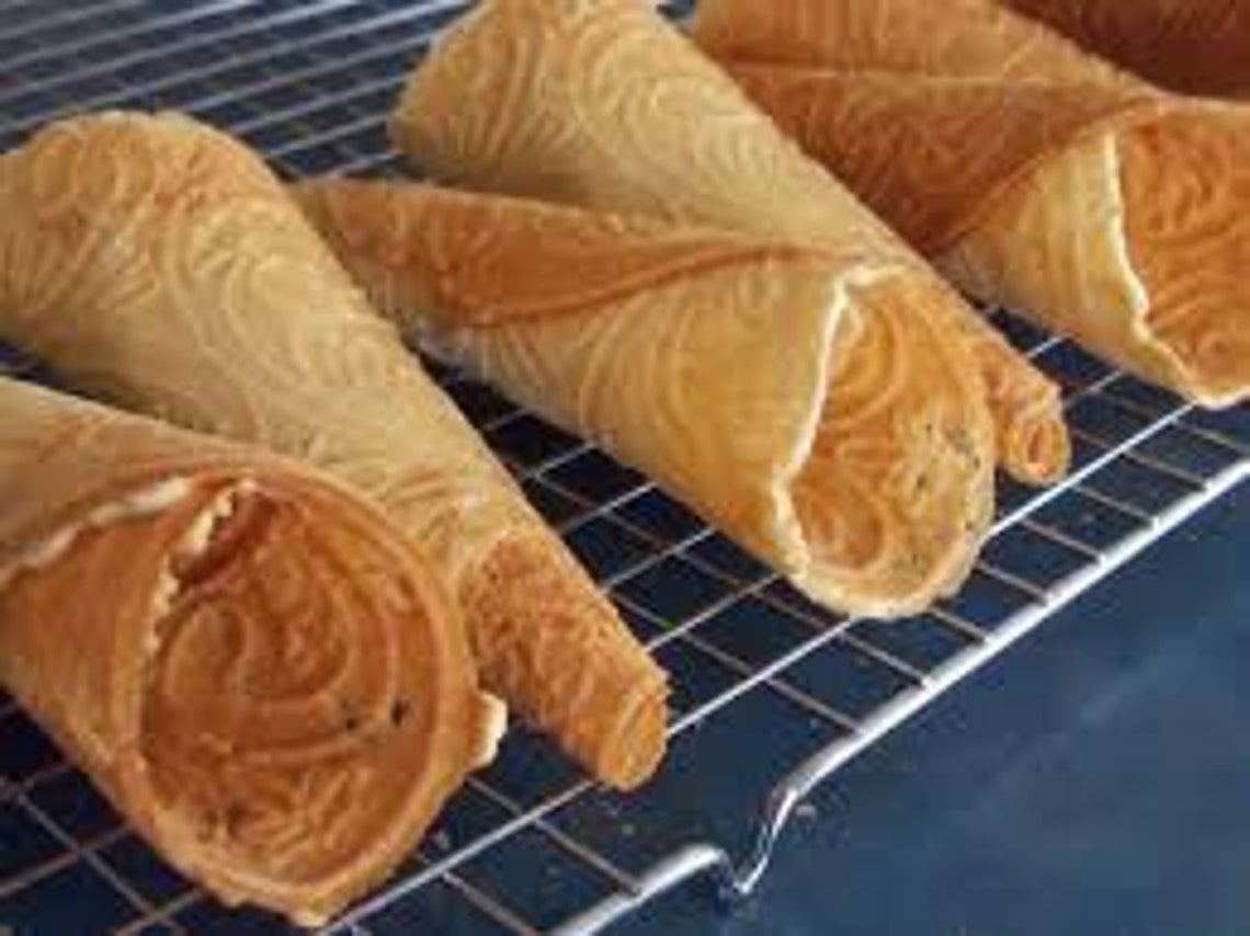 Homemade Norwegian Krumkake - Etsy