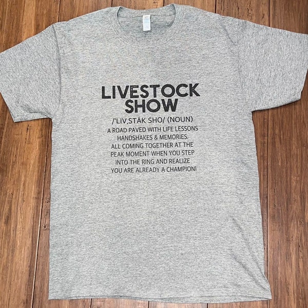 Livestock Show - Etsy