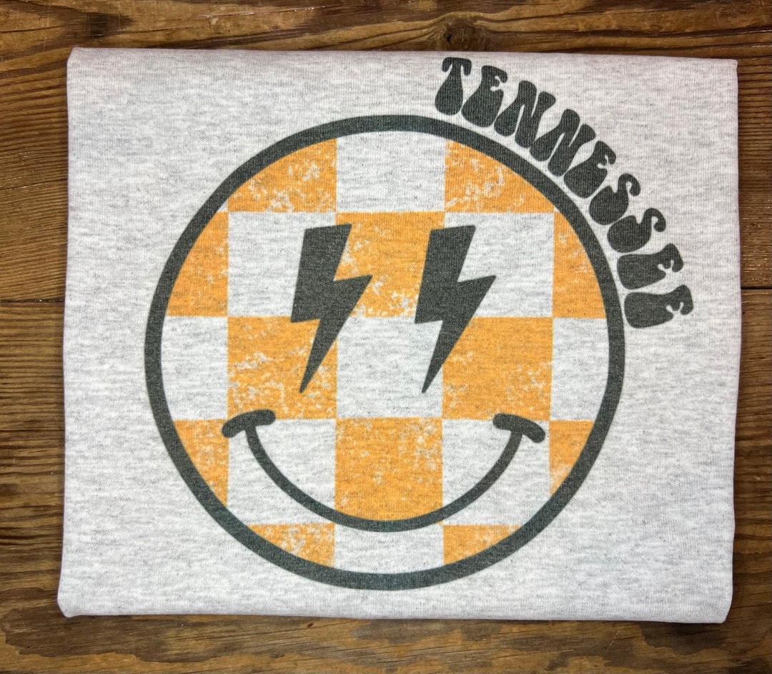 Tennessee Smiley, Checkered Smiley, UT - Etsy