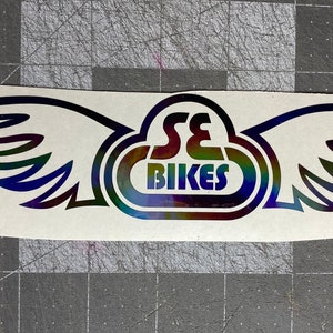 SE Bikes - Vinyl Decal - Use as a Car Window Sticker or Wall Art - Etsy
