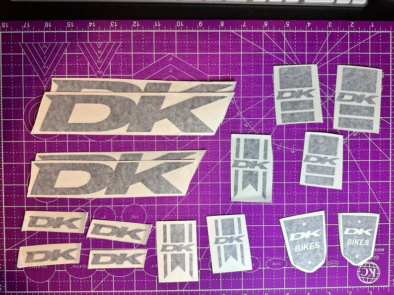 DK Frame Decal Set - Etsy