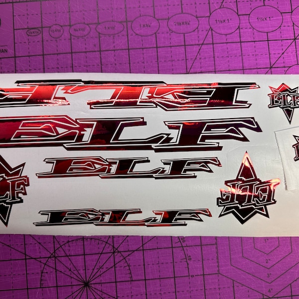 Elf Stickers - Etsy