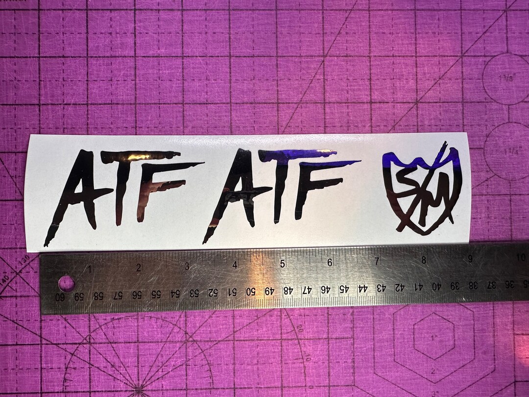 S&M ATF Frame Decal Set - Etsy