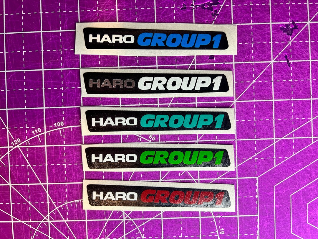 Pair of Haro Group 1 Crank Decals - Etsy