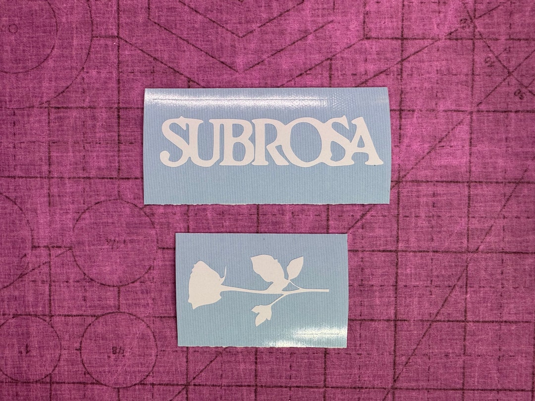 Custom Subrosa Crank Decals - Etsy