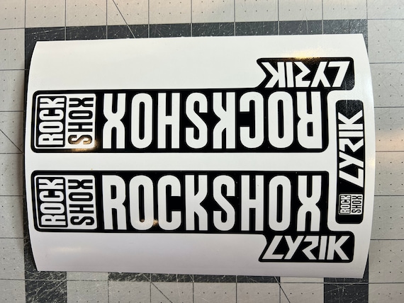 Custom Rock Shox Lyrik Fork Decal Set version 1 - Etsy