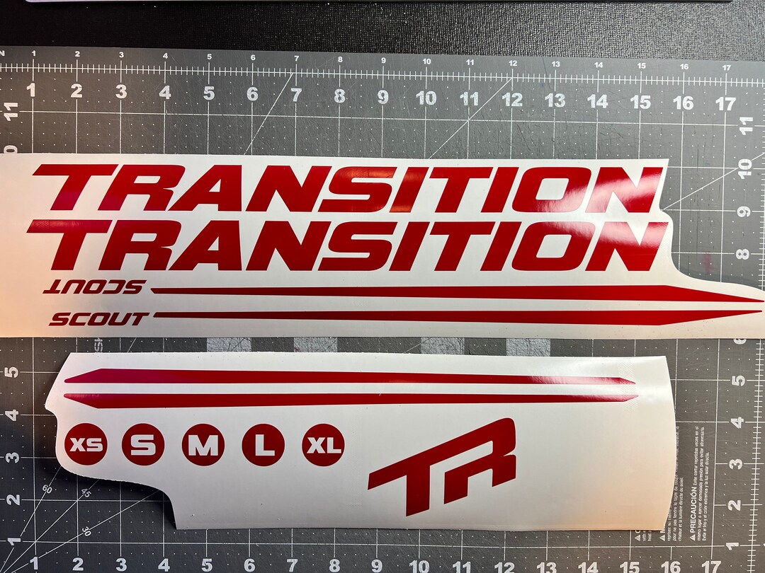 Custom Transition Scout Frame Decal Set - Etsy