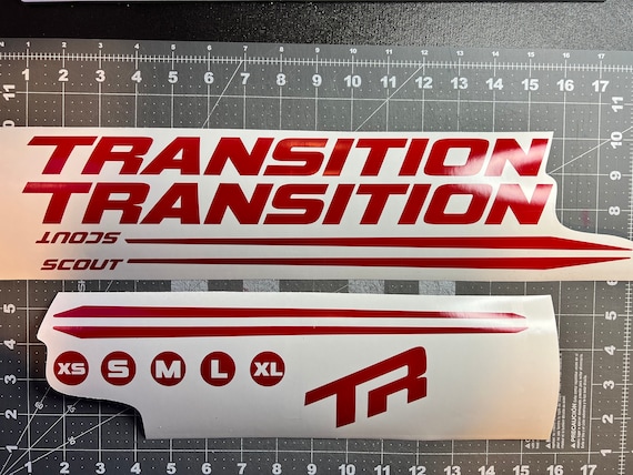 Custom Transition Scout Frame Decal Set - Etsy