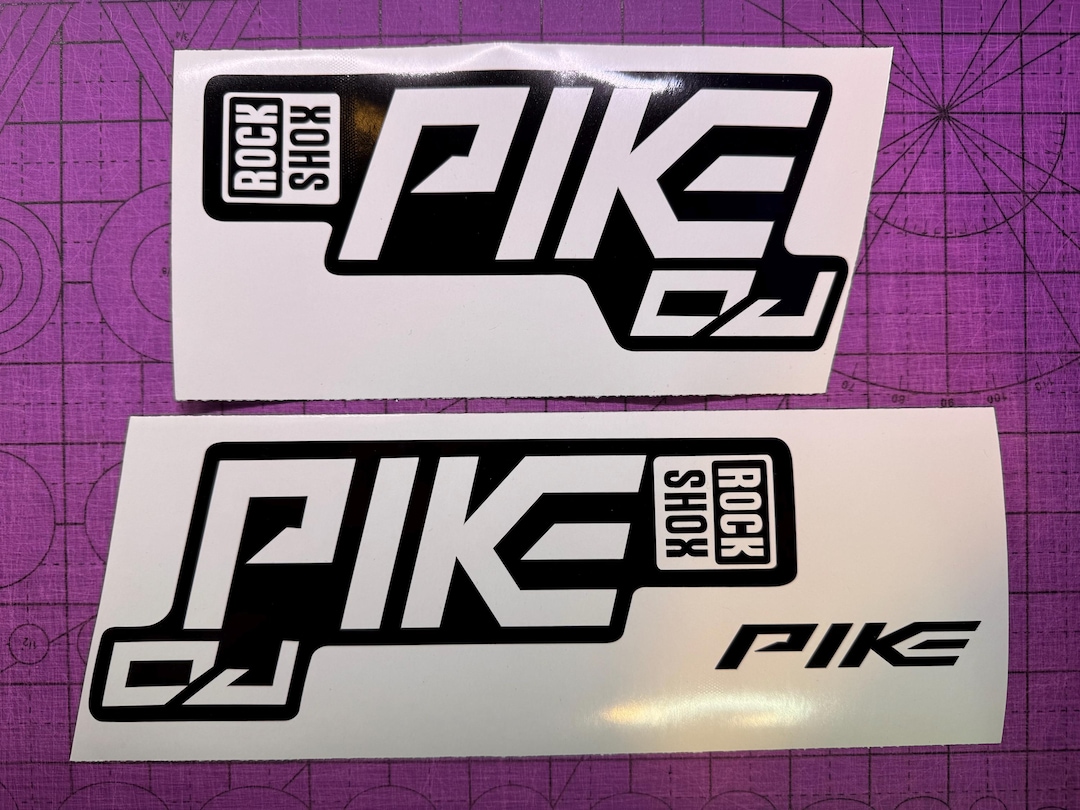 Custom Rock Shox Pike DJ Fork Decal Set - Etsy
