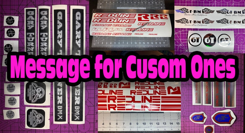 Custom Meybo Decal Set - Etsy