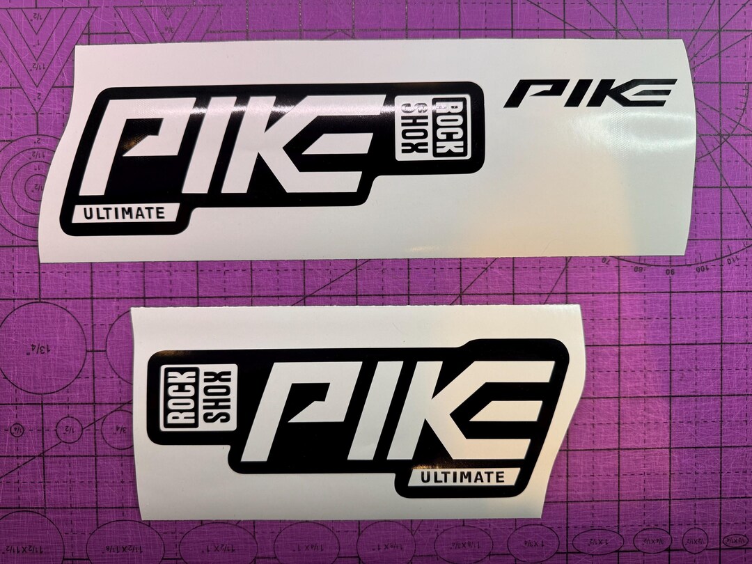 Custom Rock Shox Pike Ultimate Fork Decal Set - Etsy
