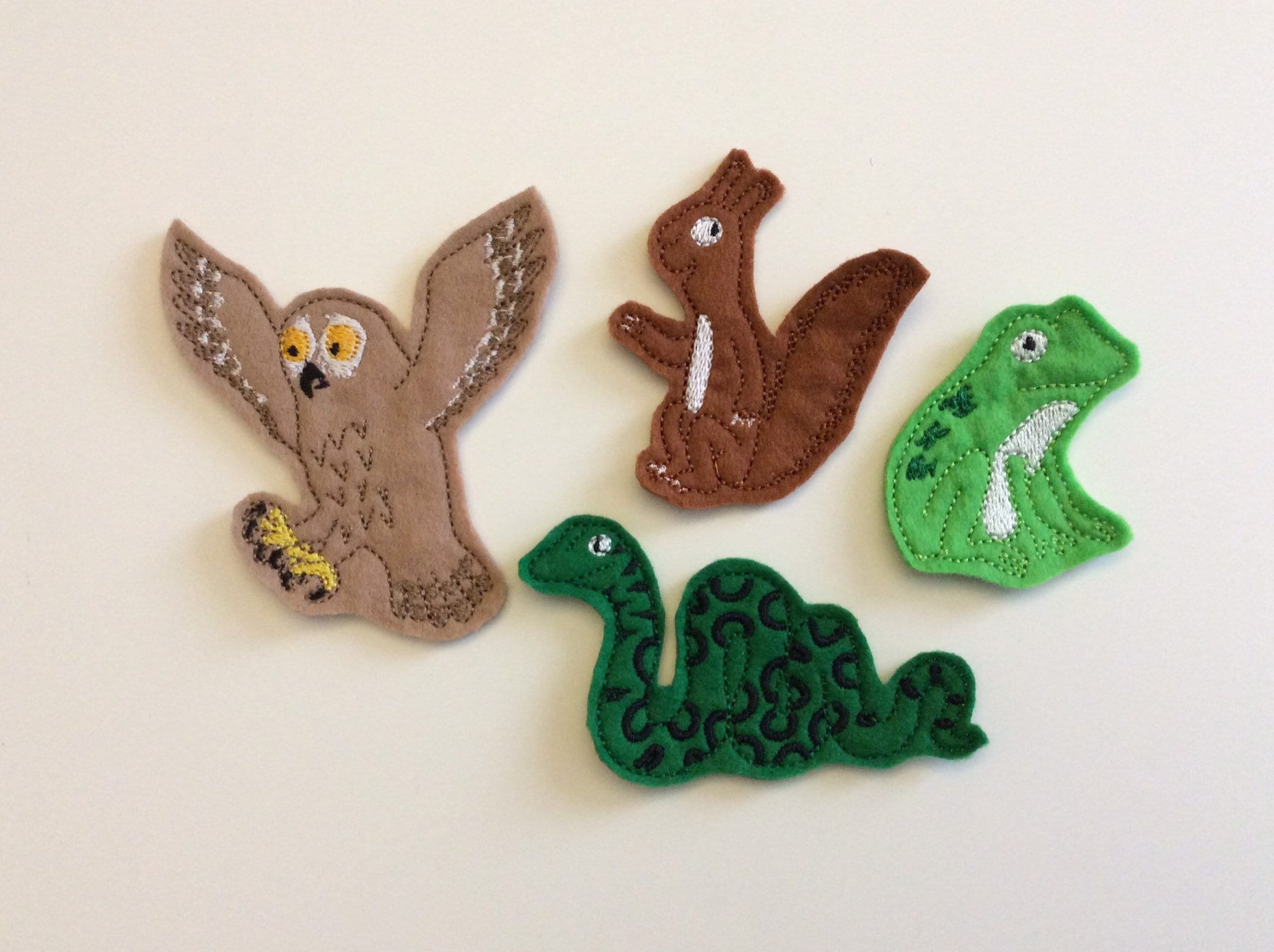 Storybook Gruffalo Finger Puppets - Etsy Australia