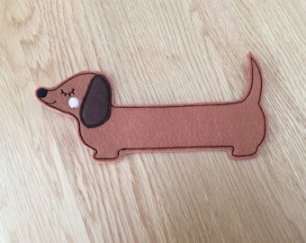 Personalised Dachshund Bookmark Sausage Dog Bookmark - Etsy Canada