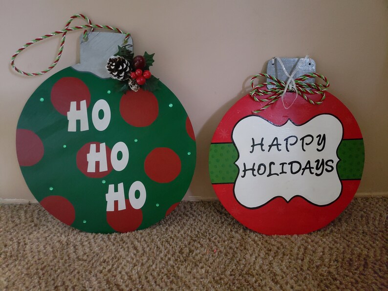 Seasonal Door Hangers - Etsy