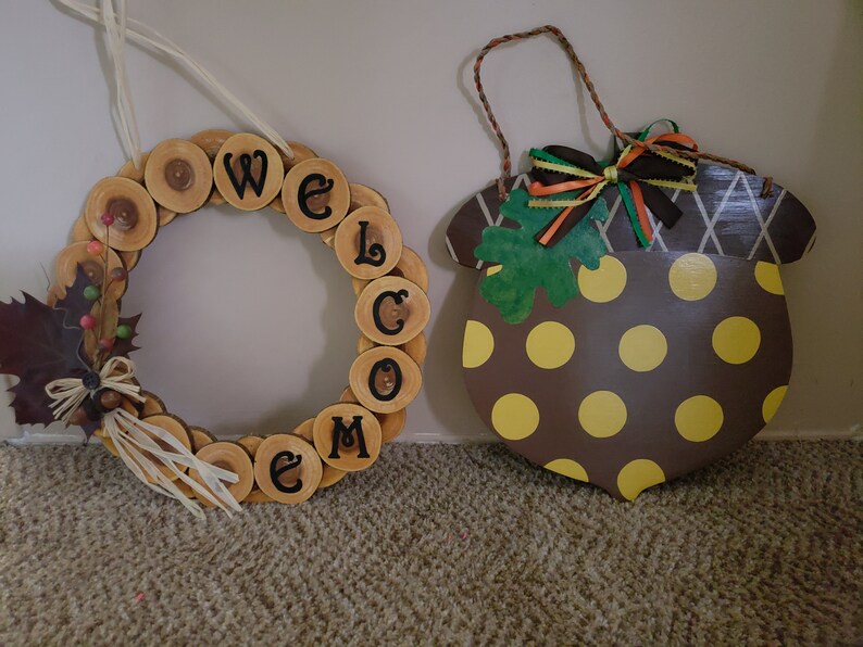 Seasonal Door Hangers - Etsy