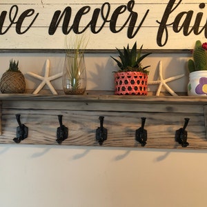 Pallet Board Coat Rack - Etsy
