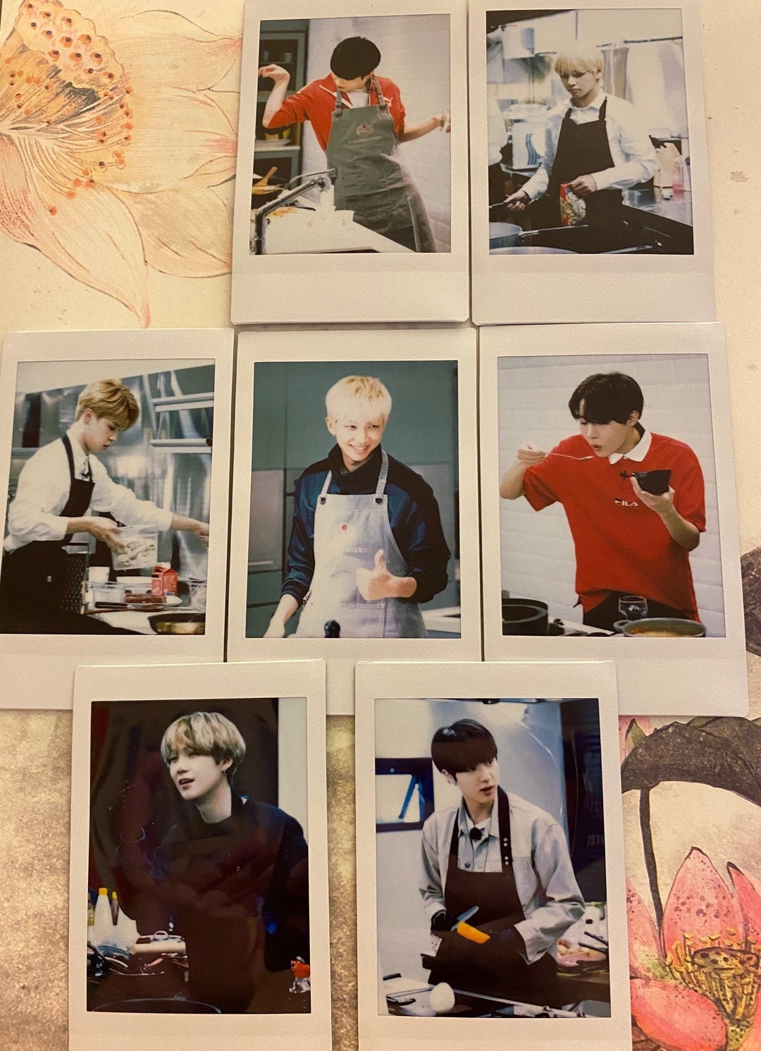 BTS Mini Pics | Cooking - Etsy UK