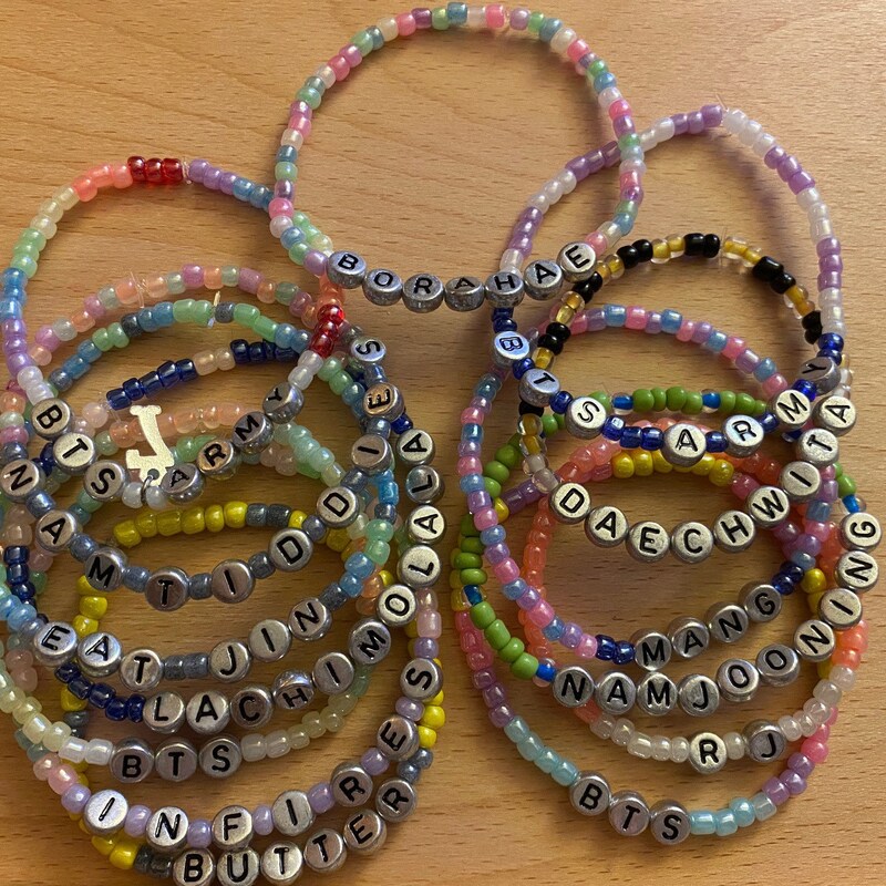 Bts Bracelet - Etsy