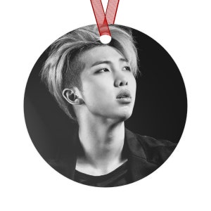 BTS Ornament RM Undercut Christmas Holiday - Etsy