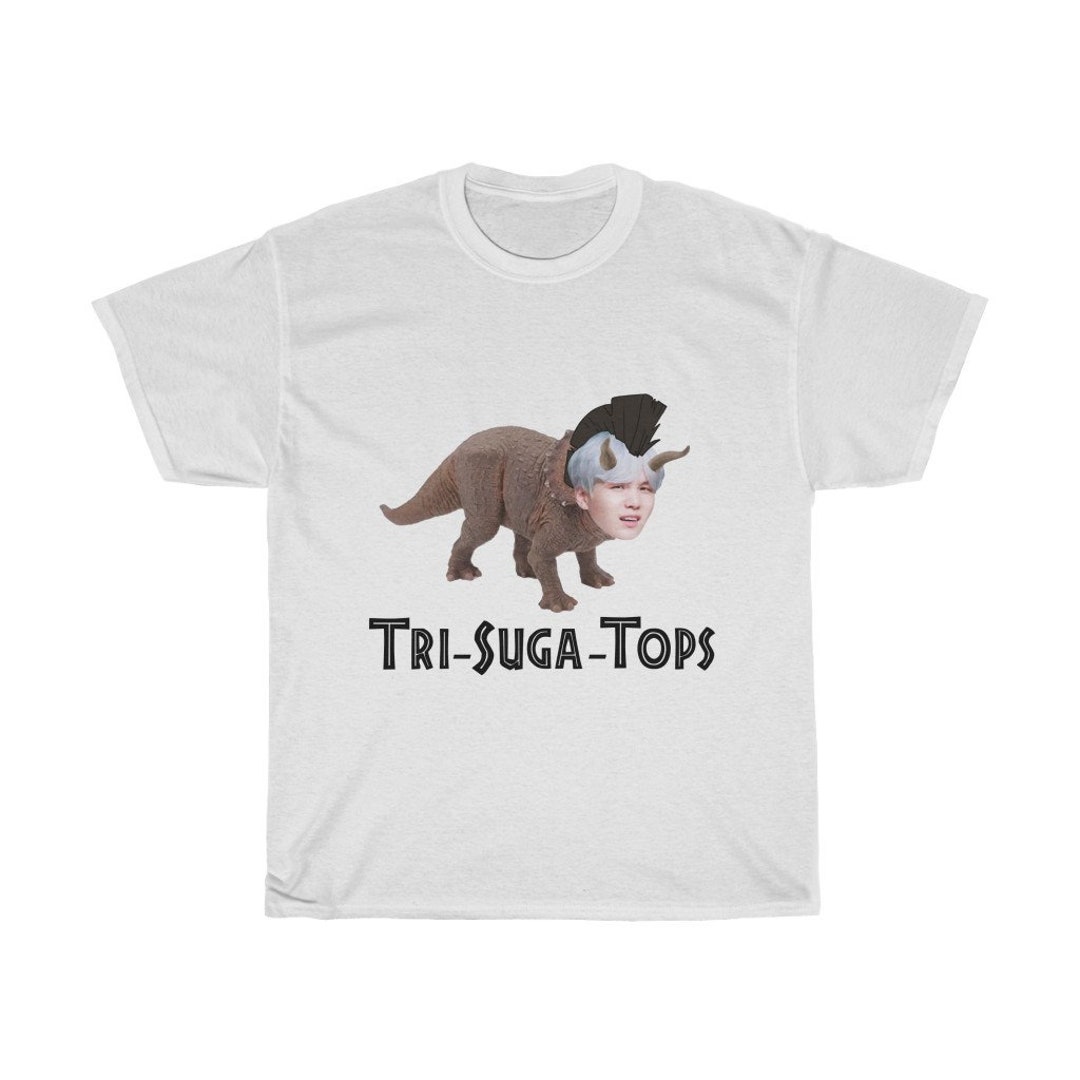 BTS Shirt | Dinosaurs Suga - Etsy