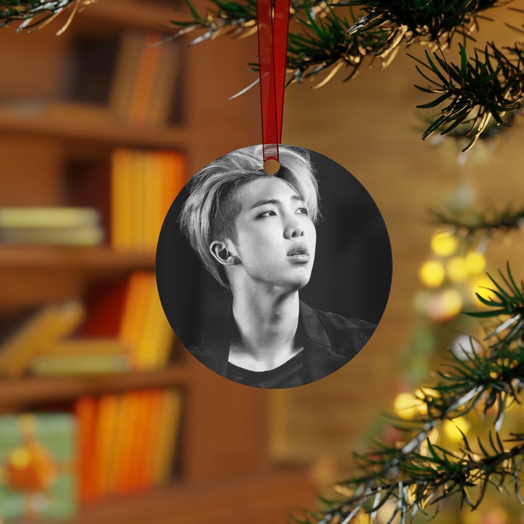 BTS Ornament RM Undercut Christmas Holiday - Etsy