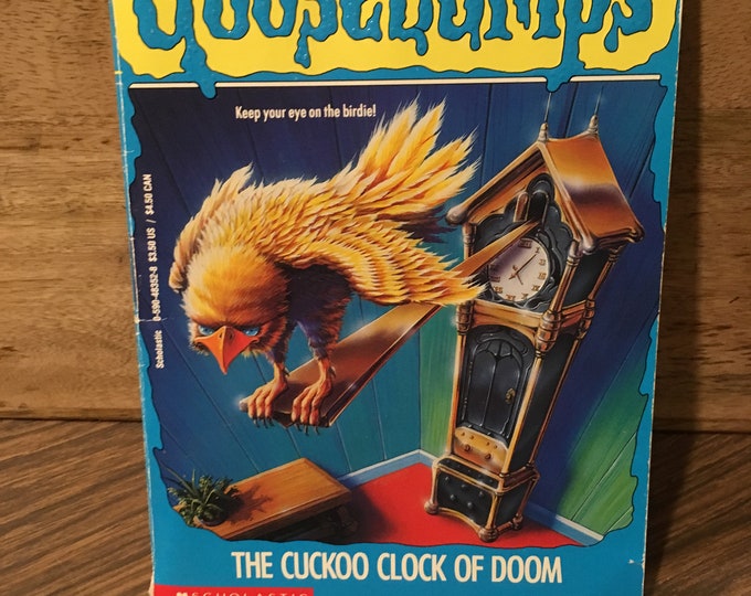 Vintage Cuckoo Clock of Doom (goosebumps - 28) by R.L. Stine (paperback ...