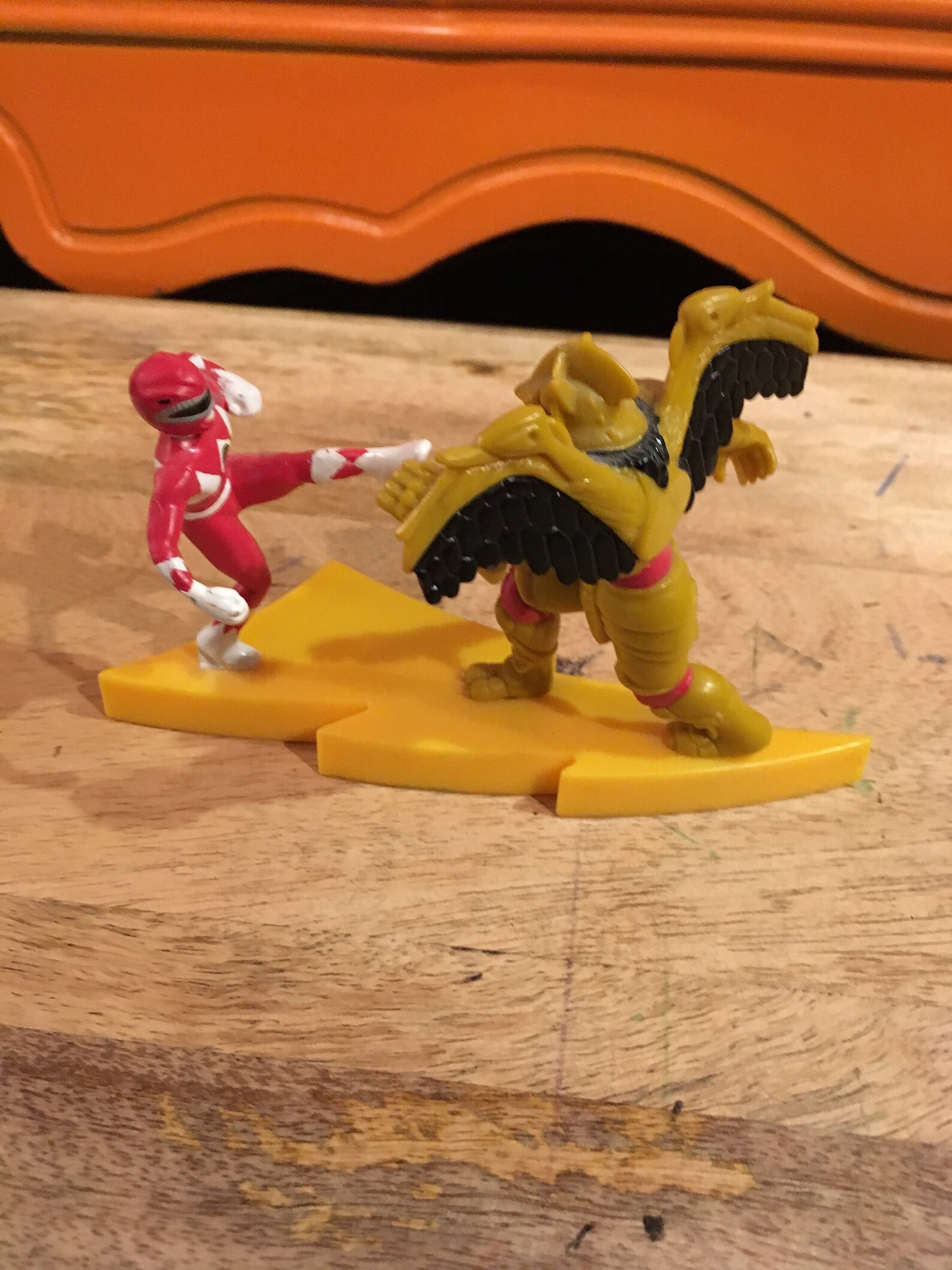 Vintage Rare Mighty Morphin Power Ranger Red Ranger Fighting - Etsy