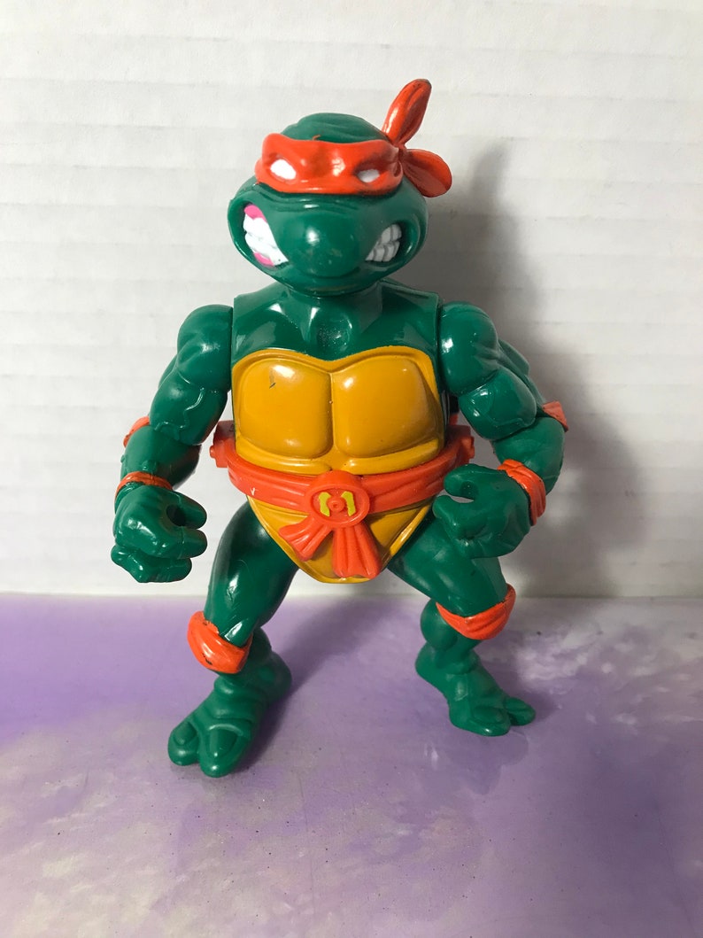 Vintage 1990's Storage Shell Turtles Michelangelo - Etsy