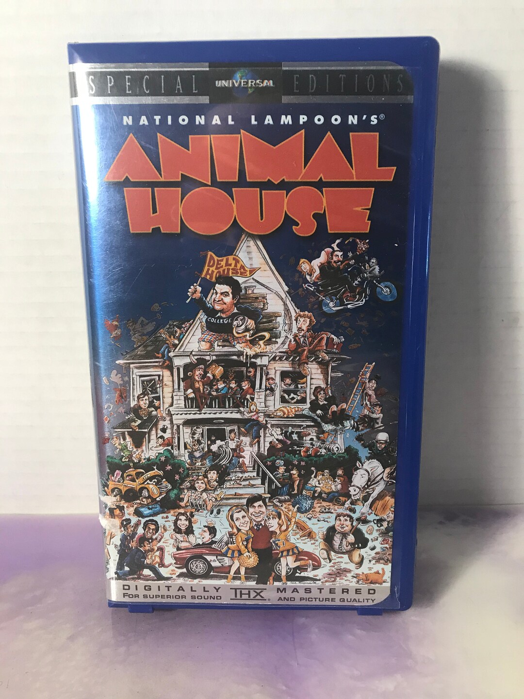 Vintage National Lampoons ANIMAL HOUSE VHS 1980s Clamshell - Awesome 80 ...