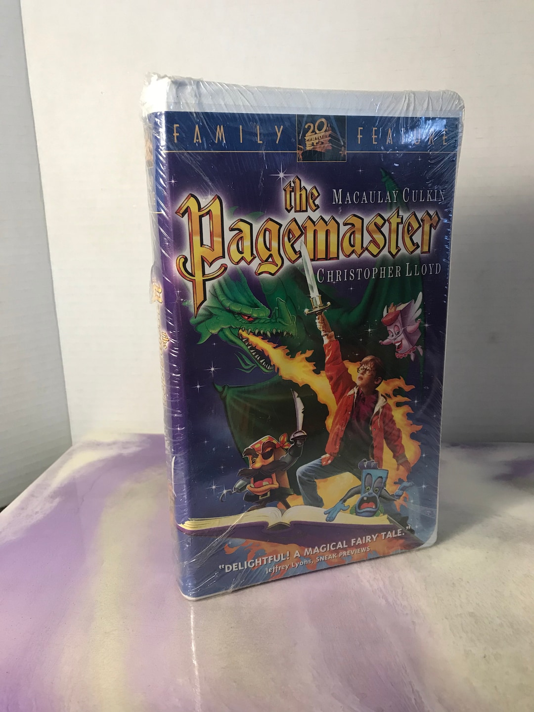 Vintage the Pagemaster - Brand NEW VHS Cassette Tape - Vintage 90's Kid ...