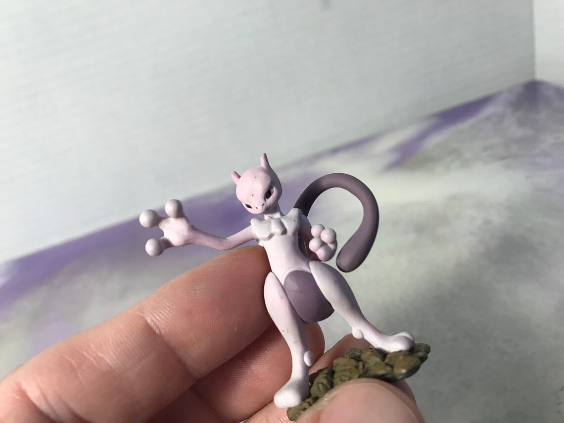 Vintage TOMY Pokemon MEWTWO PVC Figure Assorted Rare | Etsy