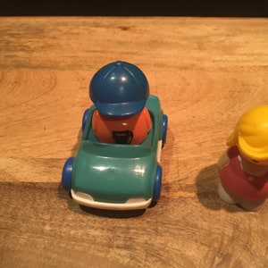 Vintage 1992 Shelcore Inc Lot 2 Figures and 1 Car - 90's Shelcore Toy ...