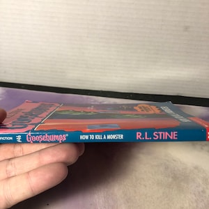 Vintage How to Kill a Monster goosebumps by R.L. Stine - Etsy