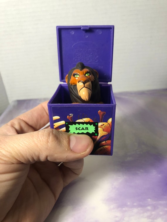 Disney Lion King Burger King Figure! Vintage Lion King Finger Puppet ...